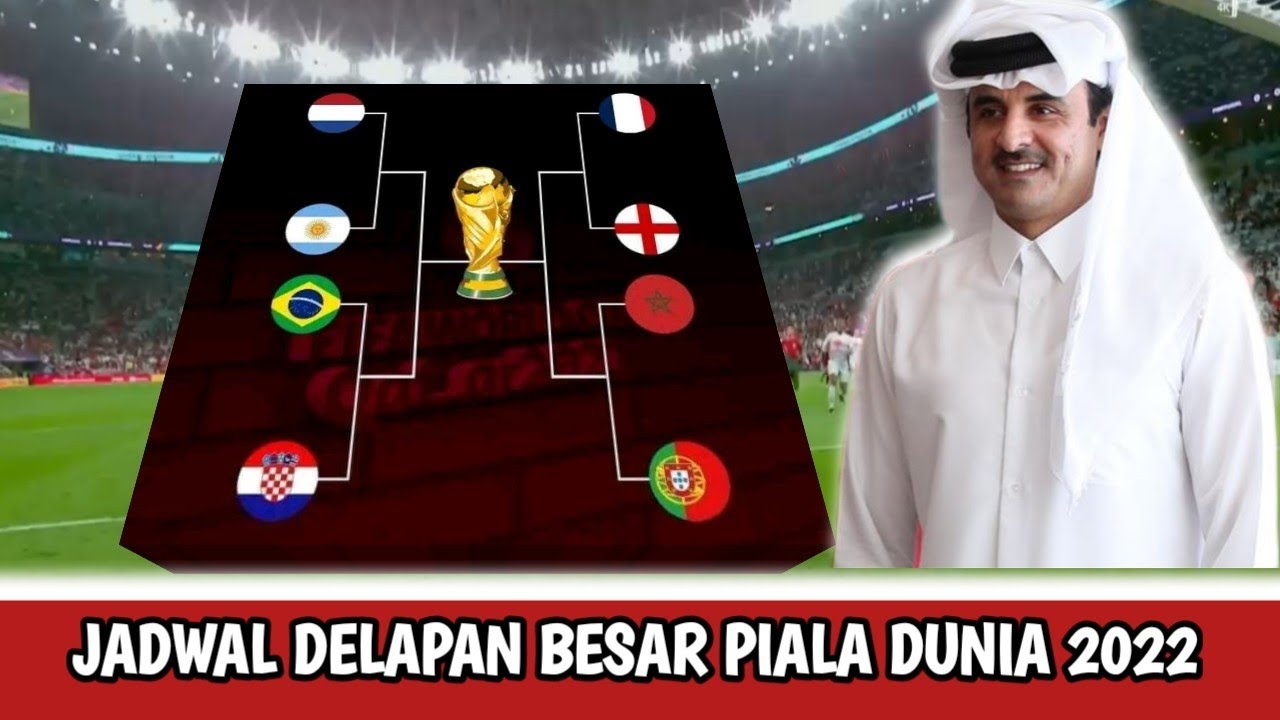 ALHAMDULILAH, JADWAL PEREMPAT FINAL PIALA DUNIA 2022,TELAH DIRILIS, BERIKUT JADWAL LENGKAPNYA ...