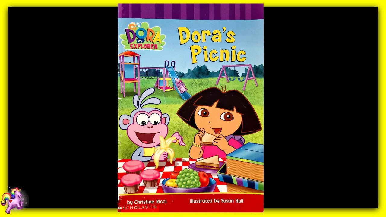 DORA THE EXPLORER "DORA'S PICNIC" - Read Aloud - Storybook for kids ...