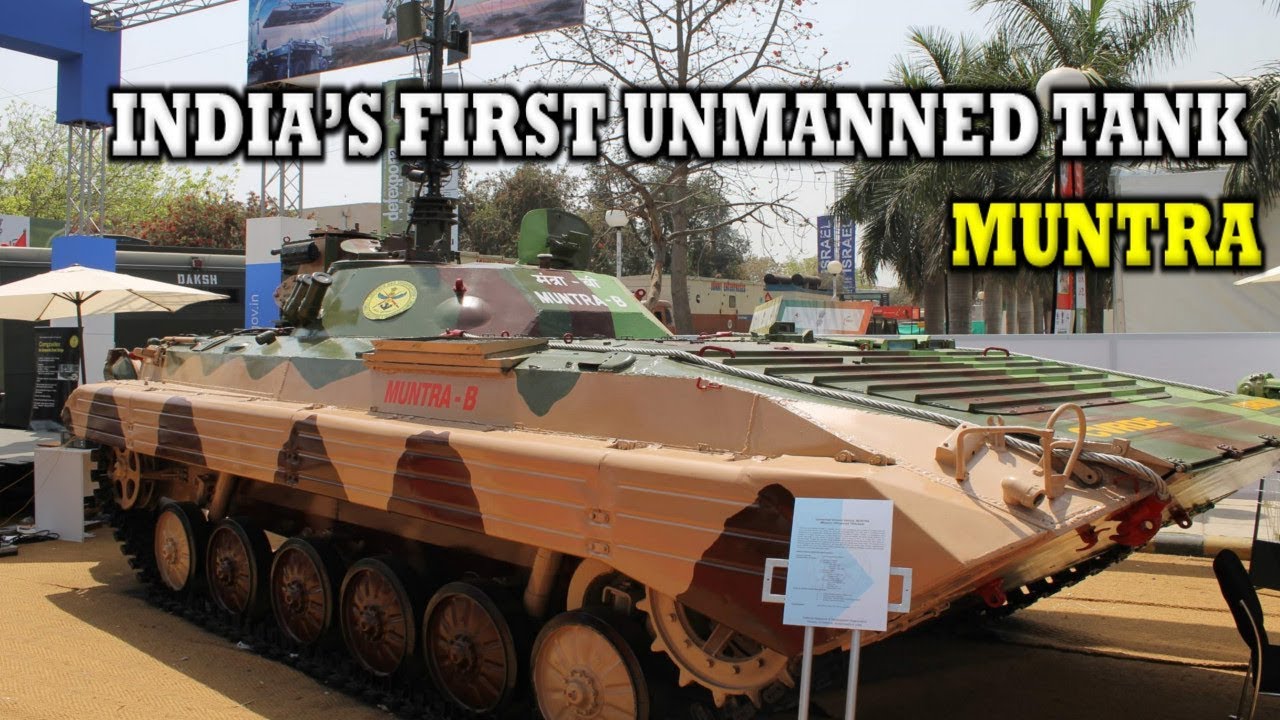 DRDO Develops India's First Unmanned Tank, MUNTRA; Rolls It Out Of ...