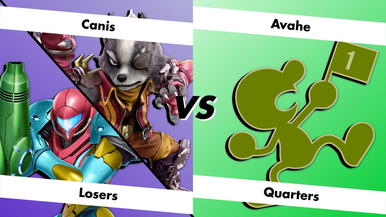 Canis (Wolf, Samus) vs Avahe (Mr. Game & Watch) | Smash the Cave #95 ...