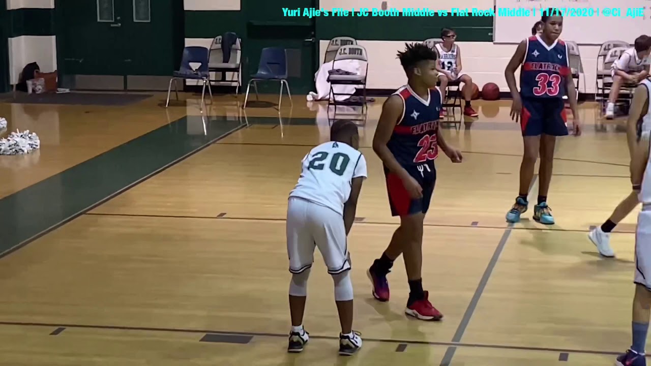 Yuri Ajie’s File | JC Booth Middle vs Flat Rock Middle | 11/17/2020 ...