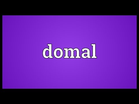Domal Meaning