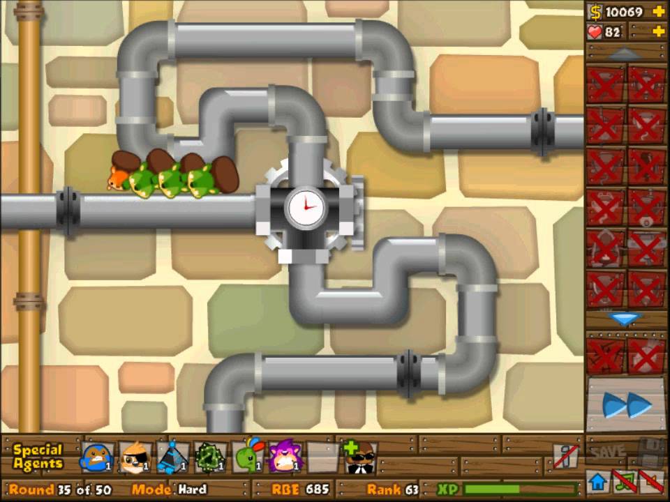 BTD5 Bloons Tower Defense 5: Special Agents Only - Angry Squirrel Pro ...