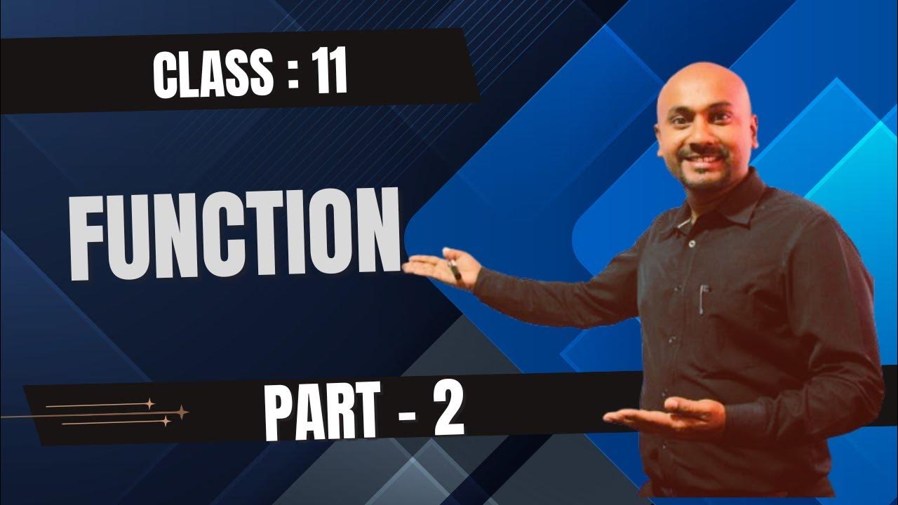 Class 11| function| part 2| Mathematics| By RRT Sir| NEB| New Course - YouTube