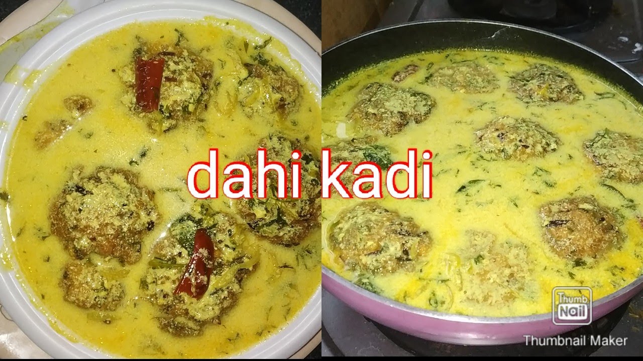 How to make Dahi kadi very simple and tasty recipe - YouTube