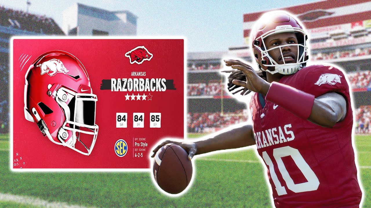 A Surprising Start to the Season! - College Football 25 Arkansas ...