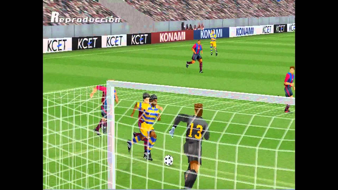 Iss Pro Evolution 2000 PsOne - Goles Parte 2 - YouTube