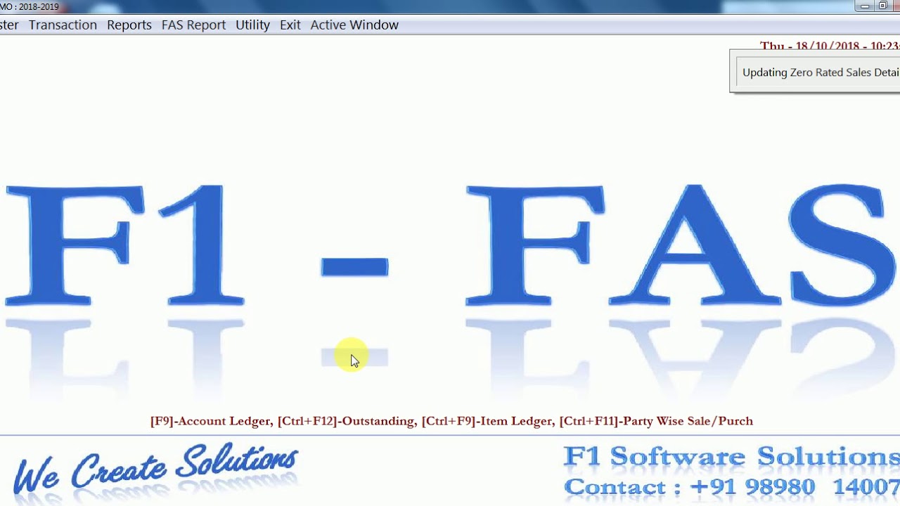 F1 Software Solutions Ahmedabad, Anand | GST Billing Software