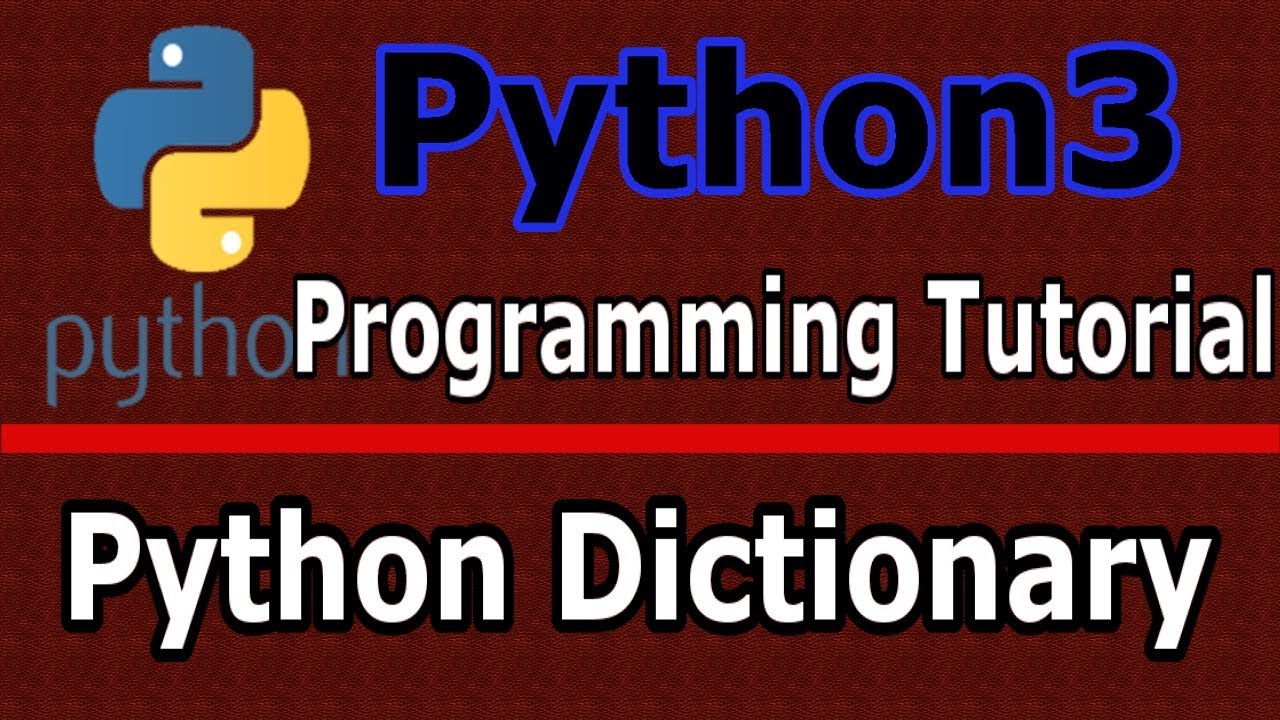 Python3 Programming Dictionary 6 YouTube Python3 Programming Dictionary 6 YouTube