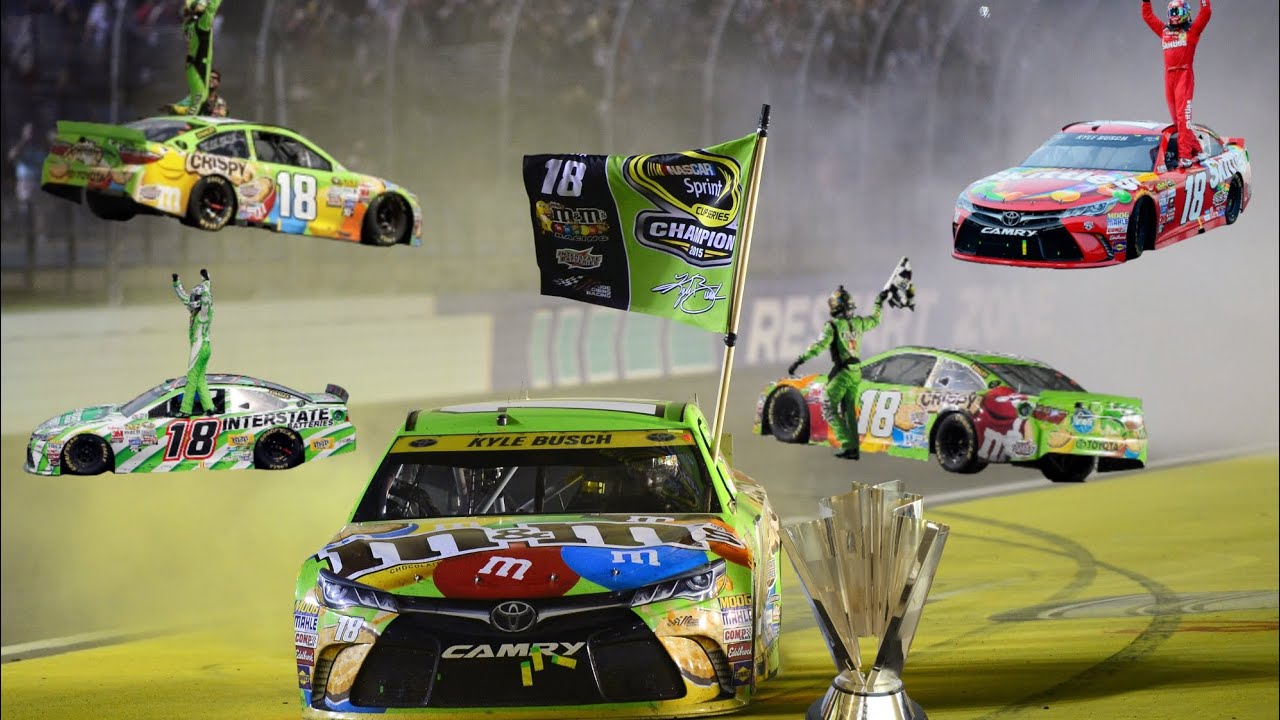Radioactive: NASCAR Kyle Busch Five Wins & Championship 2015 🏆 - YouTube