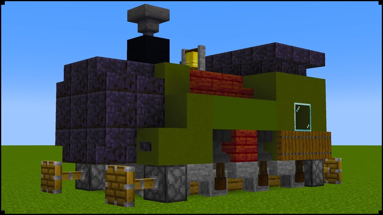 How To Make a Sleeper Train In Minecraft | City Tutorial - YouTube