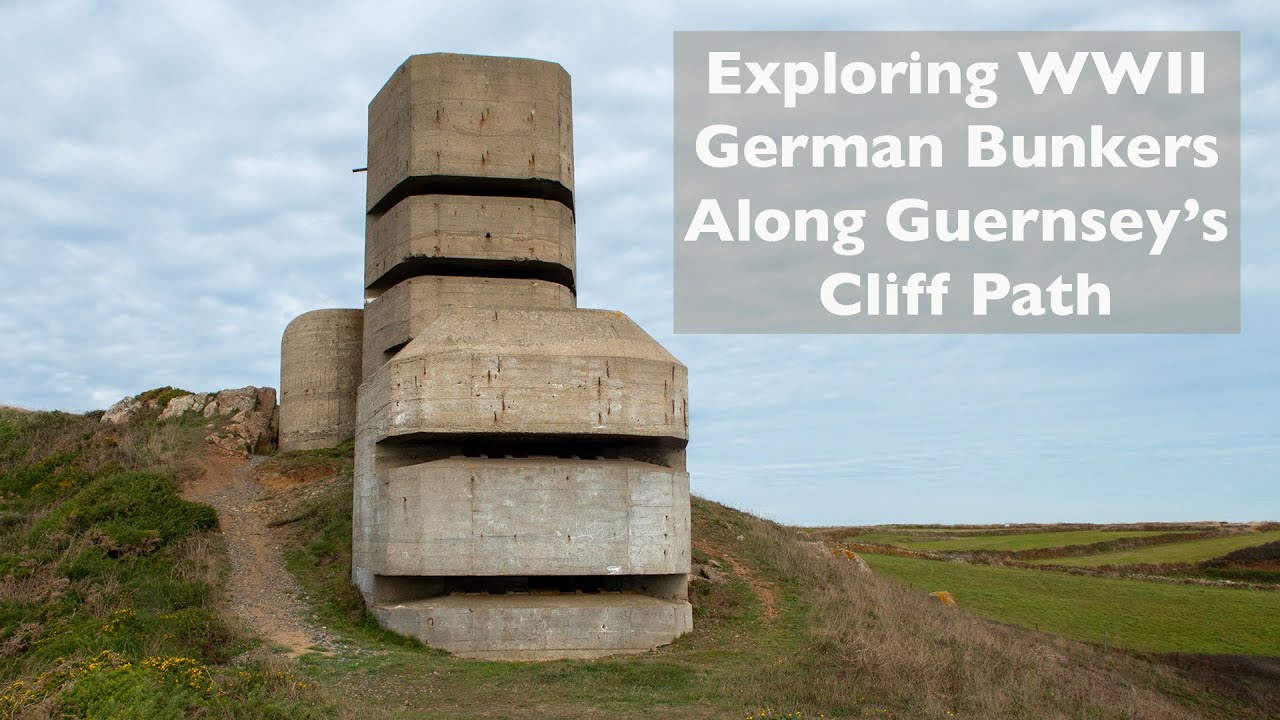 Guernsey Cliff Path and WWII Ruins - YouTube