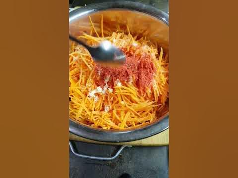 Морковь по корейски самый простой и рабочий рецепт - YouTube