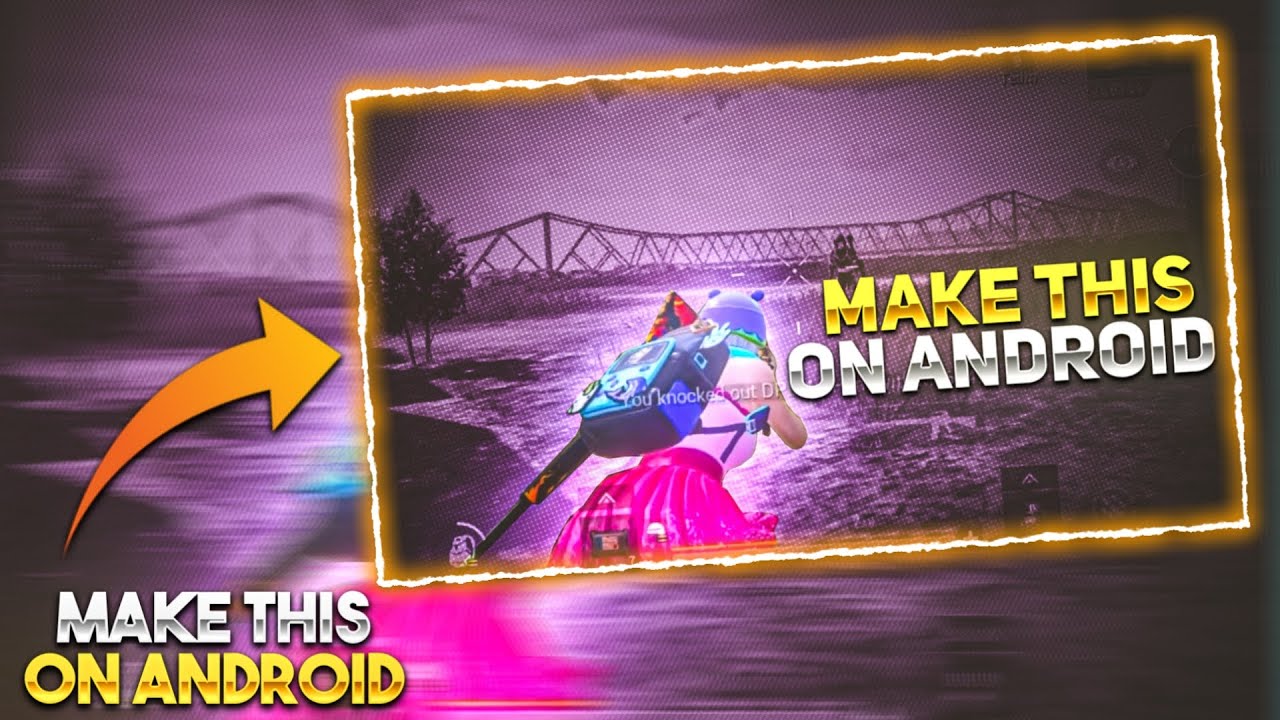 Make This Amazing 🔥 BGMI Montage Thumbnail On Android |bgmi thumbnail ...
