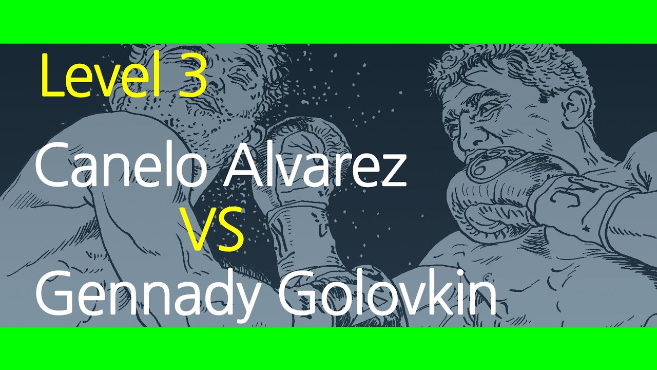 [Drawing] Canelo Alvarez VS Gennady Golovkin | CHAEAHN - YouTube
