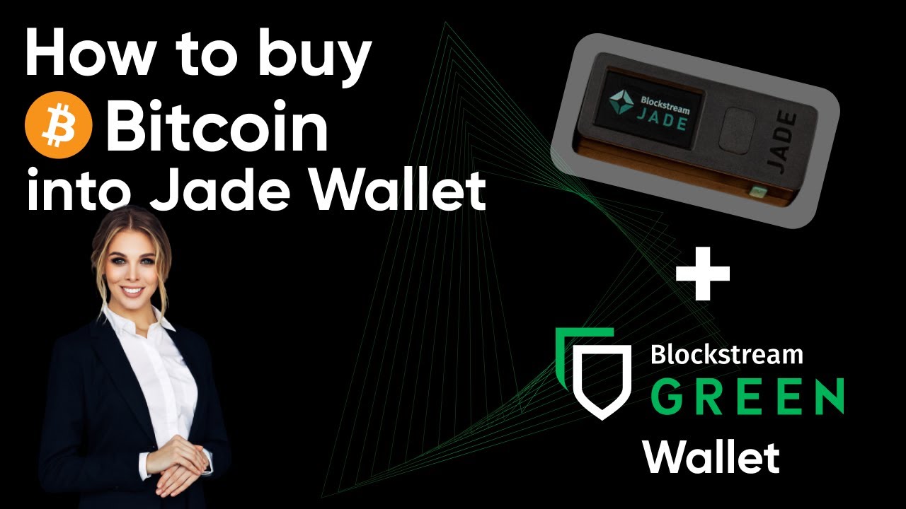 Tutorial: How to buy Bitcoin into the Jade (Blockstream) with Green Wallet - YouTube