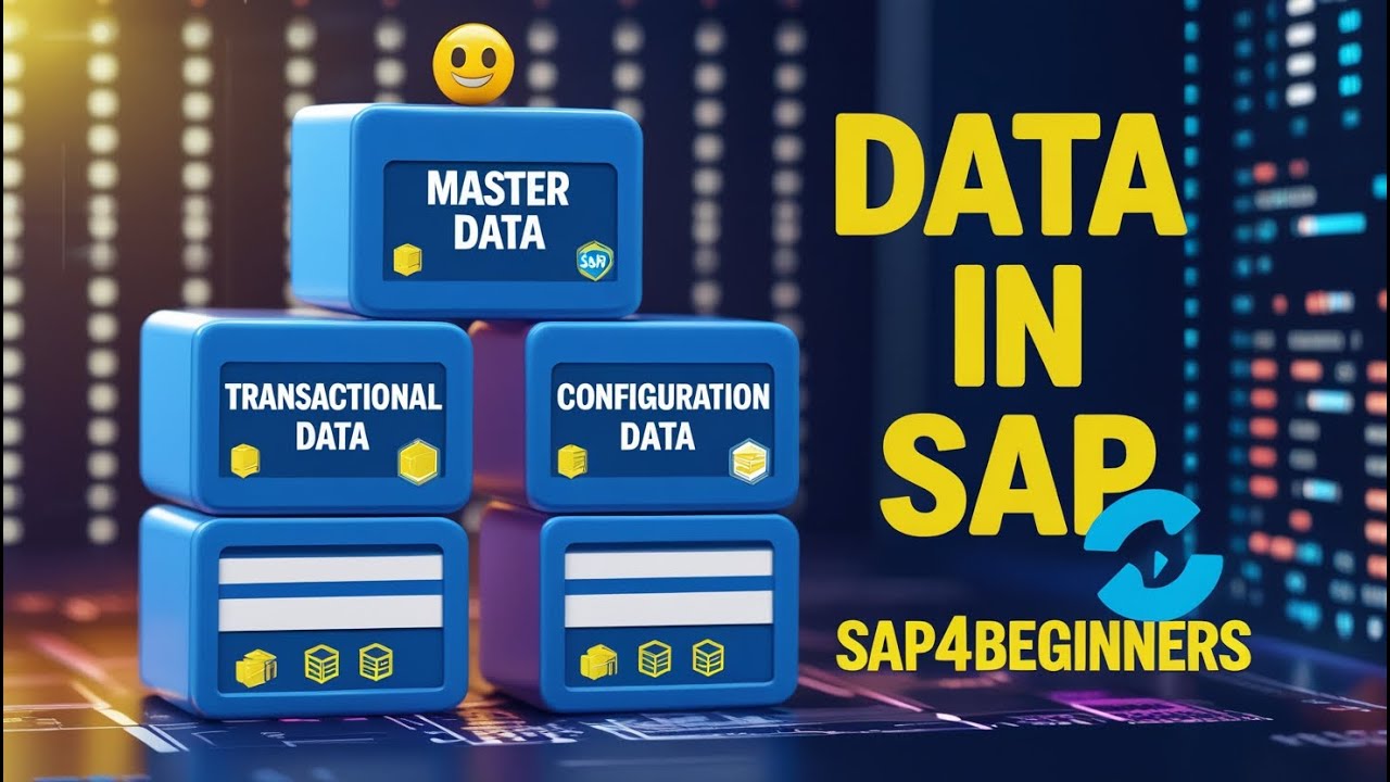 Types of Data in SAP Explained 🧠 | CLASS-9 | Master vs Transactional vs ...