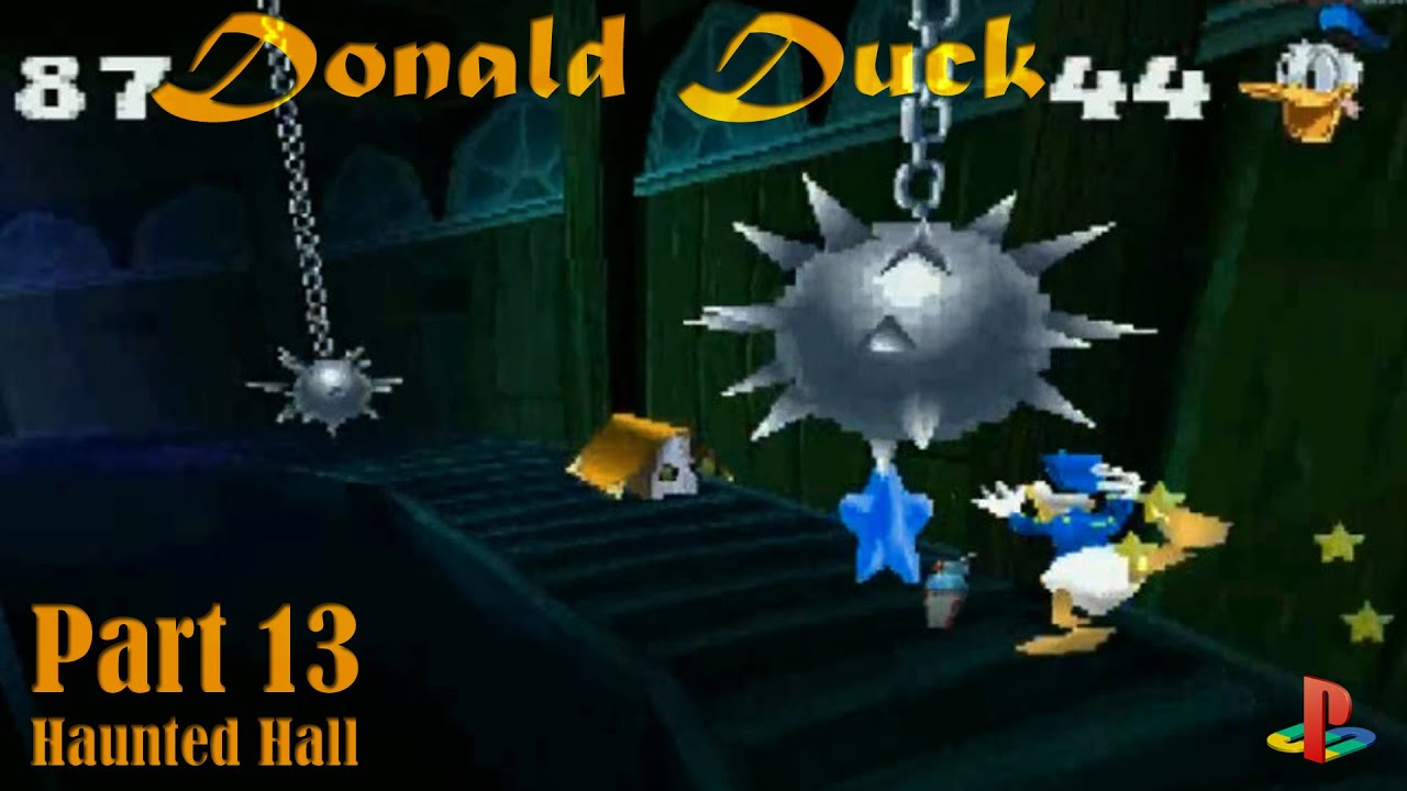 Donald Duck PS1 / Haunted Hall / Part 13 - YouTube