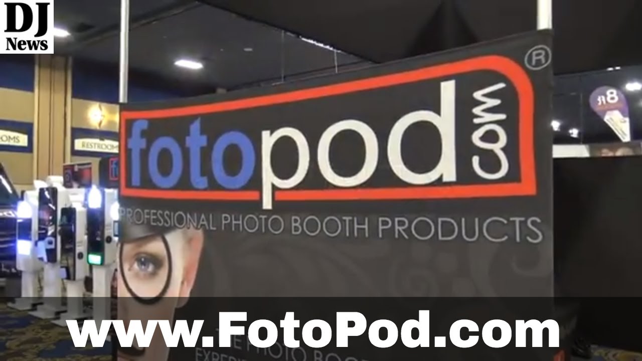 Walk Around Fotopod Photo Booth Expo Booth and Accessories | Disc ...
