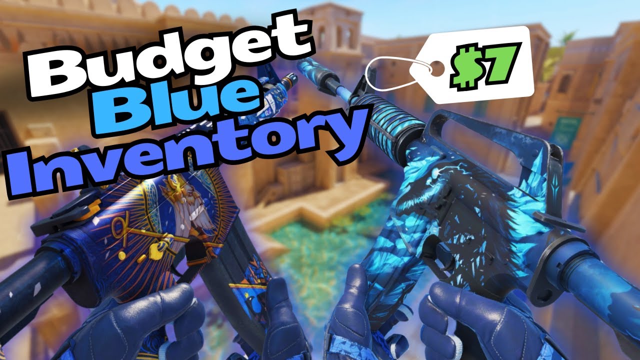 The Best BUDGET Blue CS2 Inventory (WITH NEW SKINS!!!) - YouTube