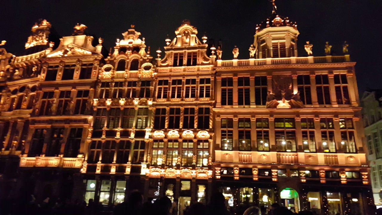 Sound and Light Show in Brussels (Lost Frequencies) 1 January 2017 ...