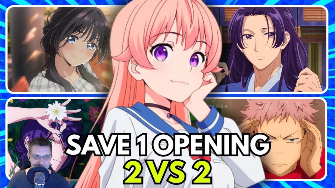 ANIME OPENING BATTLE | 2 VS 2 [Boys VS Girls Edition] | Реакция - YouTube