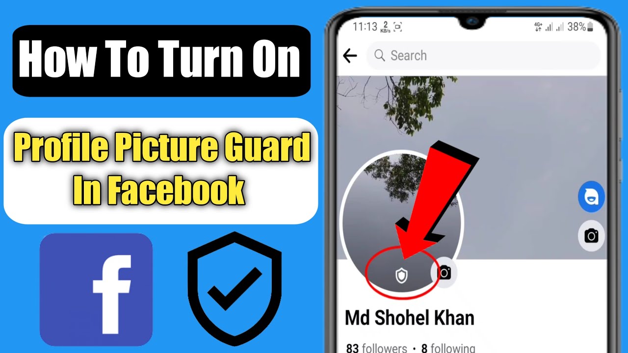 How to Turn on Profile Picture Guard in Facebook (2023)। Enable ...