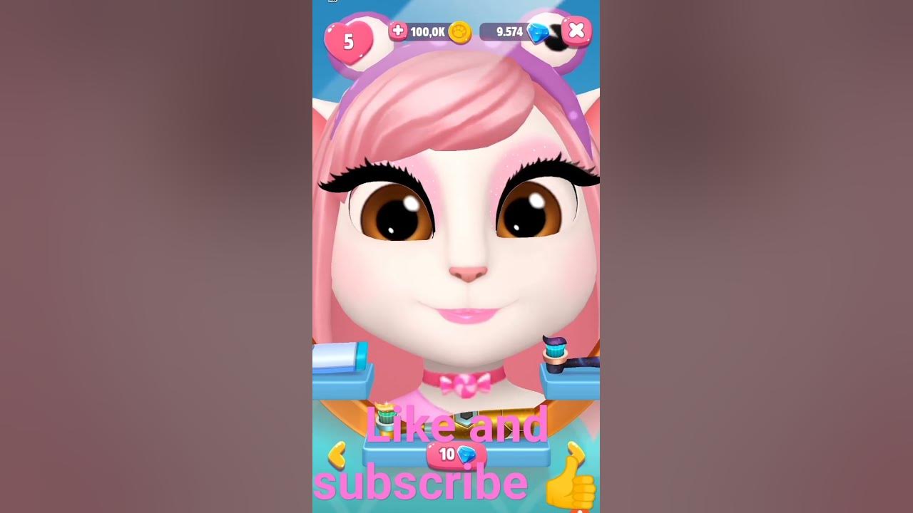 Talking Angela Dress Up 👗 Youtube