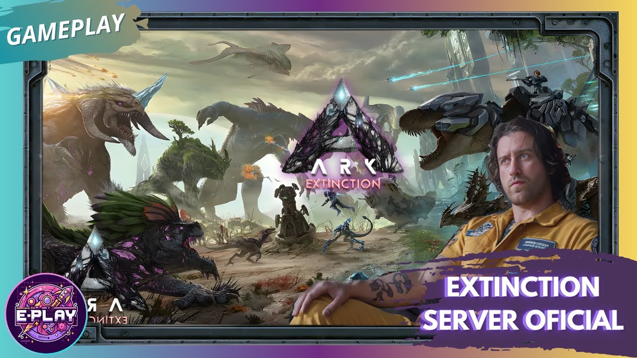 ARK Survival Ascended: Construindo base no Extinction - Servidor Oficial - YouTube