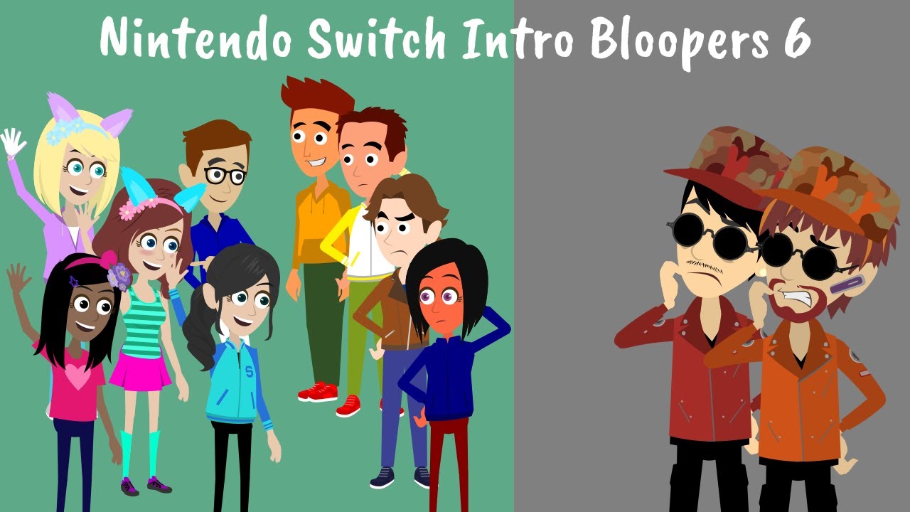 Nintendo Switch Intro Bloopers 6 - YouTube