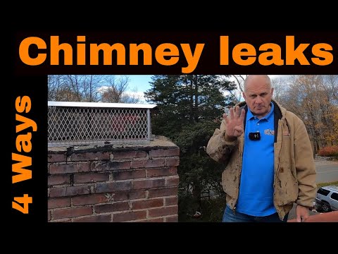 How To Repair A Chimney That Is Leaking Rain