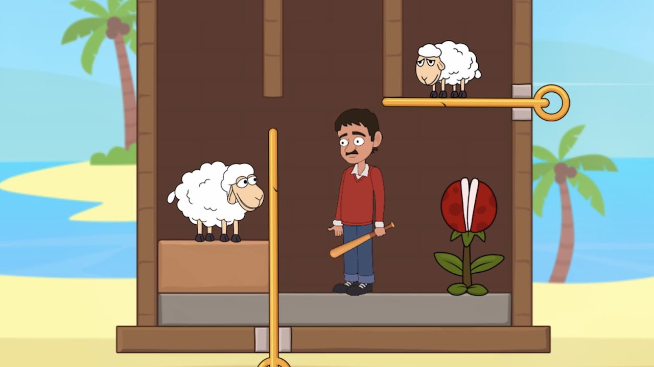 Hero sheep game - Pull the pin Rescue the Sheep #androidgames - YouTube