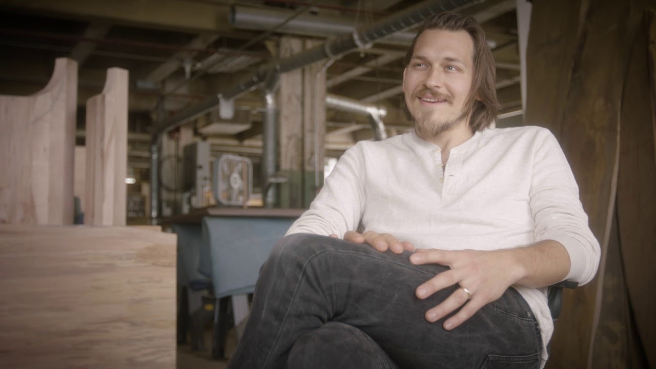 Milwaukee Maker: Jordan - Milwaukee Sculptor + Musician - YouTube