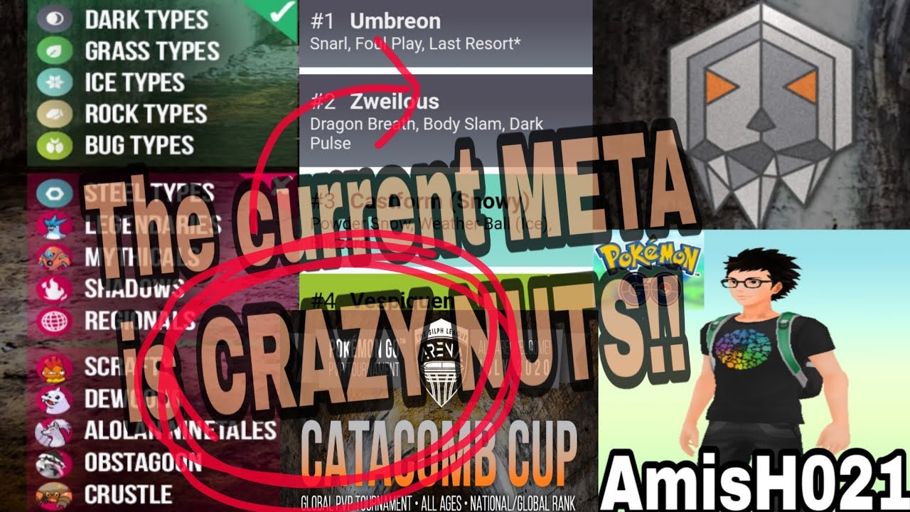 The META is NUTS!! | CATACOMB CUP (Early) Practice I | Pokémon GO - YouTube