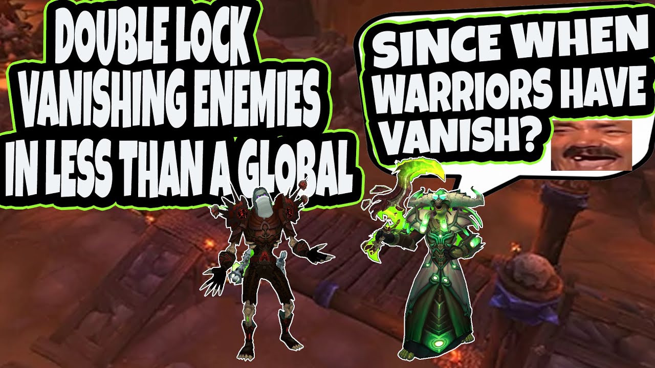 Warriors Got Buff! New Spell Vanish! Demonology & Destruction Warlock ...
