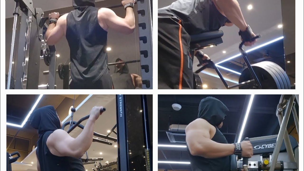 2025.03.04 Pull up, T-bar row, Cable pull down, Machine row - YouTube