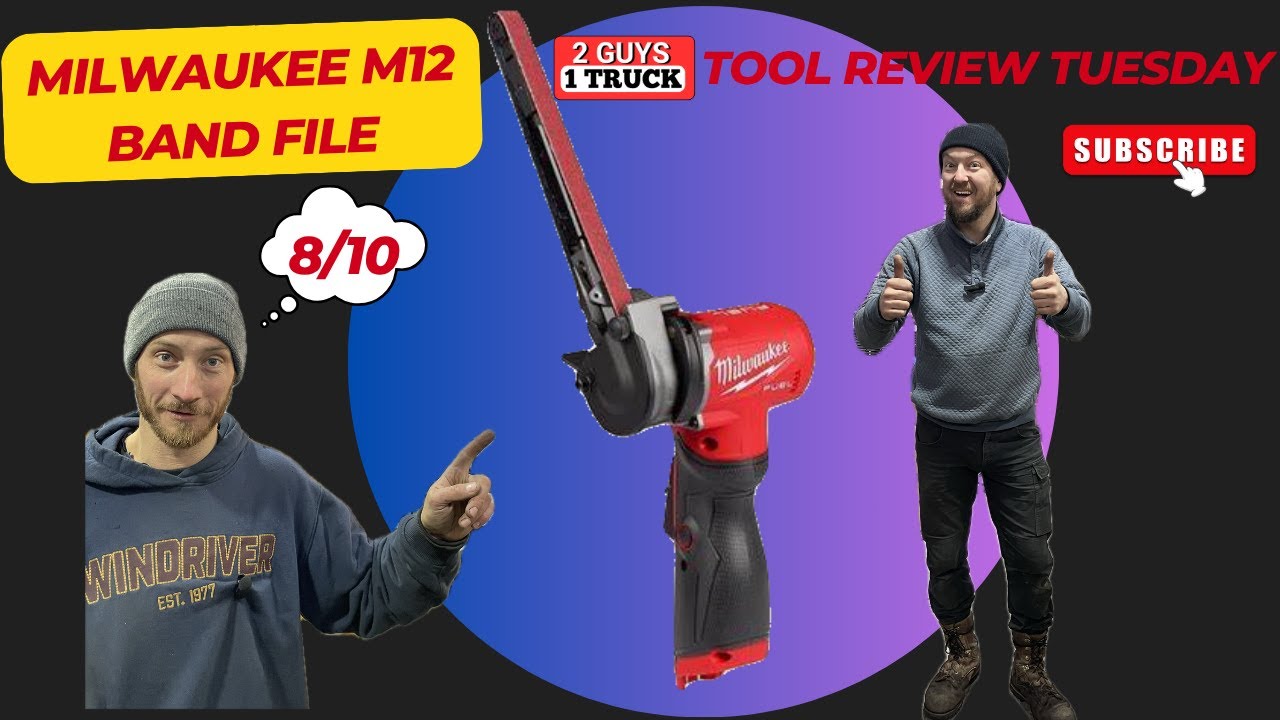 Milwaukee M12 Band File Tool Review - YouTube