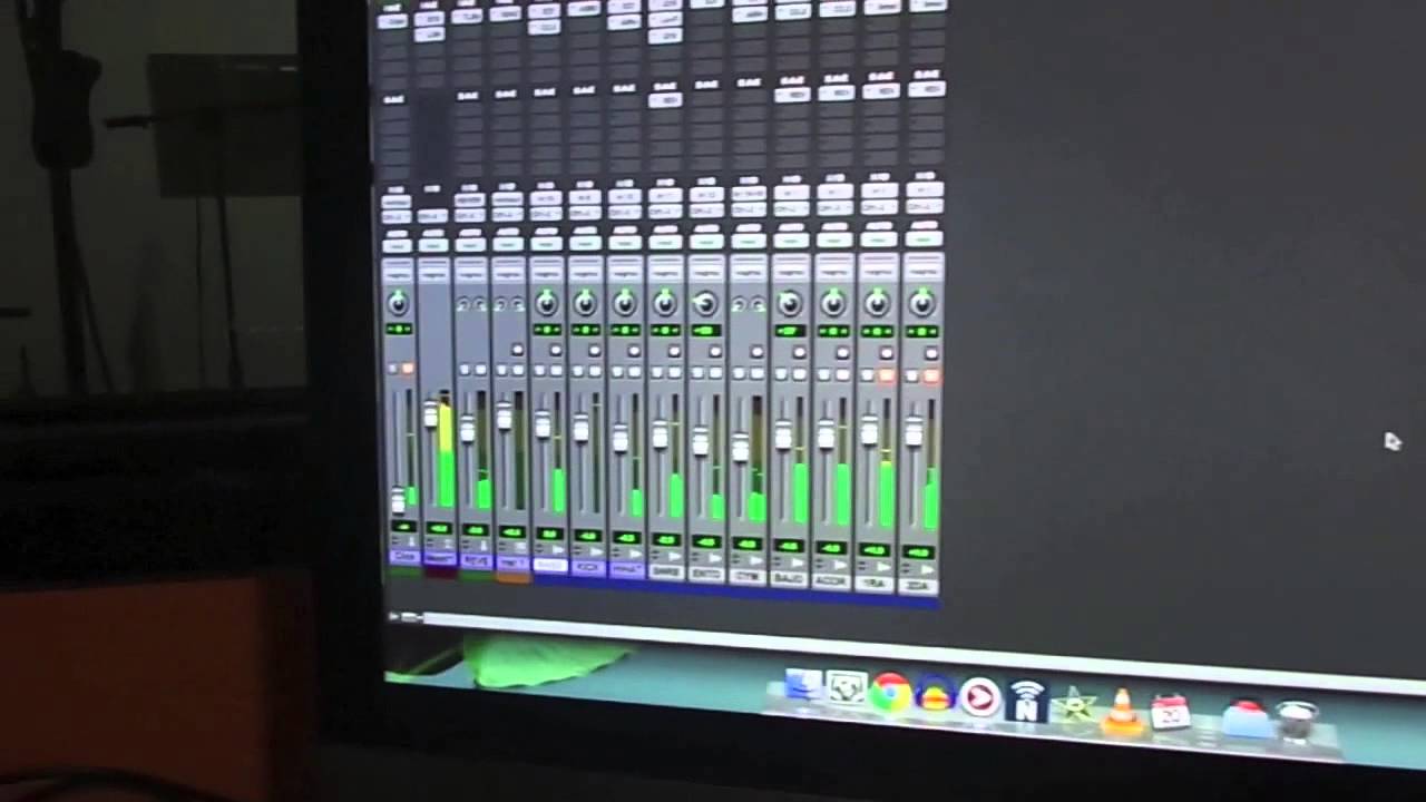 PRO TOOLS 8 CON V-CONTROL PRO, IPAD Y NEY-FI - YouTube