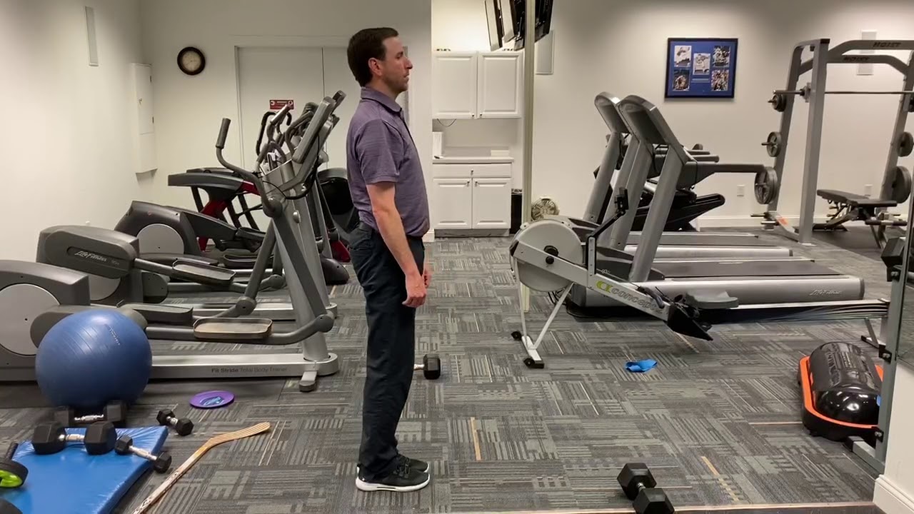 Movement Assessment Toe Touch - YouTube