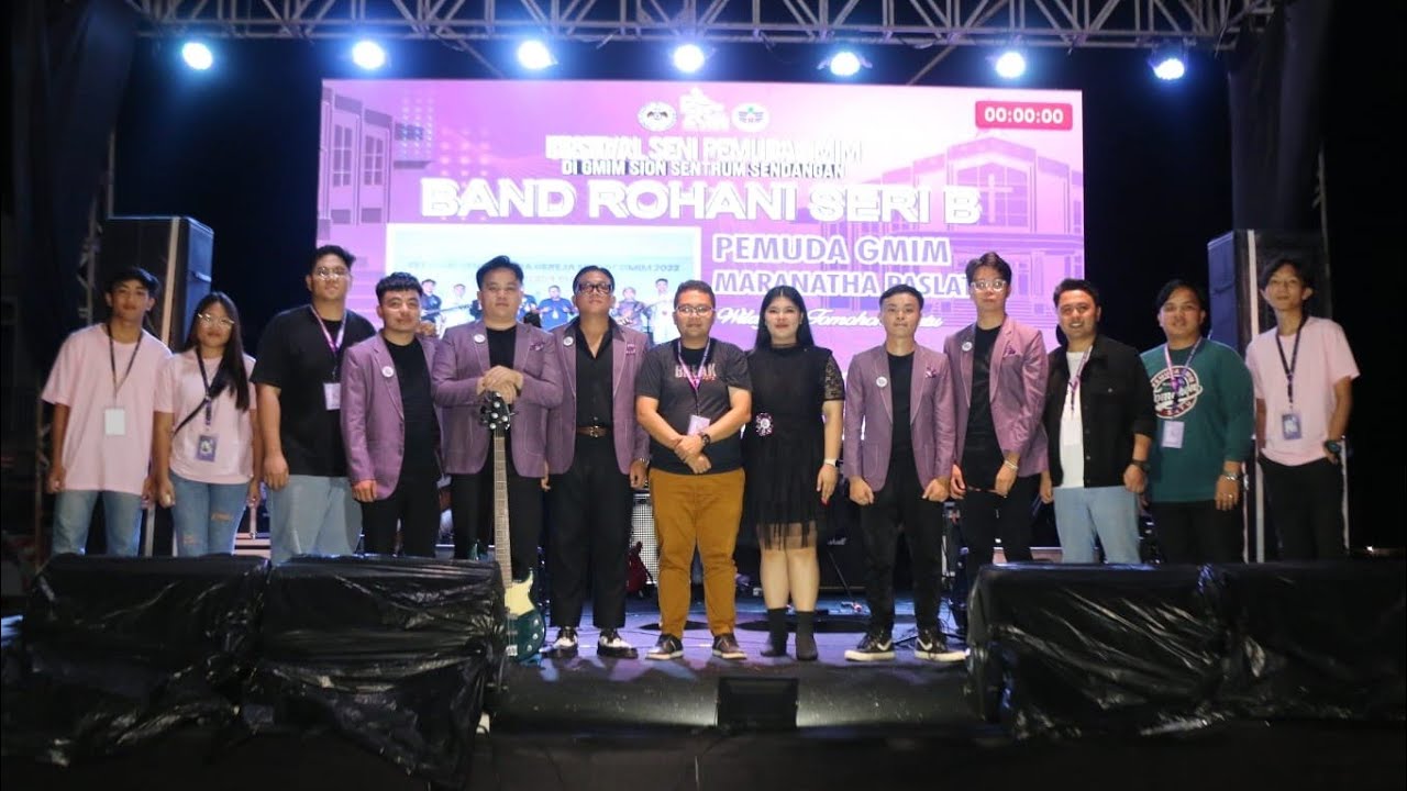 FSPG 2024 | Band Rohani Pemuda GMIM Maranatha Paslaten - YouTube