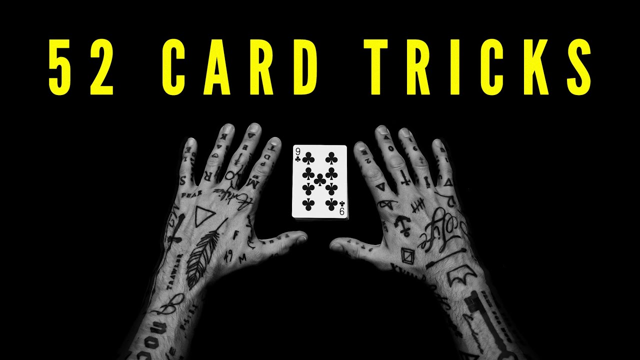 52 Card Tricks in 9 Minutes - YouTube