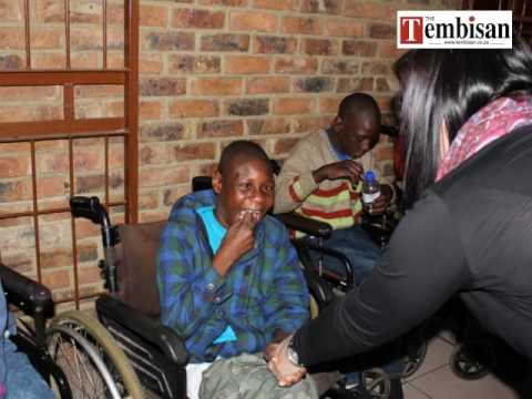 Zamokuhle hospital celebrates mandela day with Tumelo home - YouTube