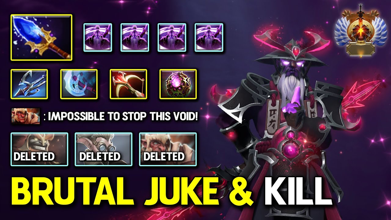 BRUTAL JUKE & KILL MID Void Spirit Aghs Scepter + Octarine Core Build ...