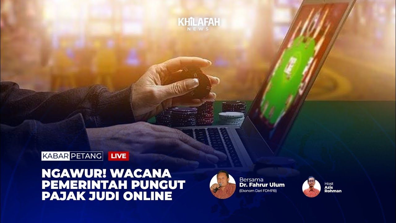 NGAWUR! WACANA PEMERINTAH PUNGUT PAJAK JUDI ONLINE - YouTube