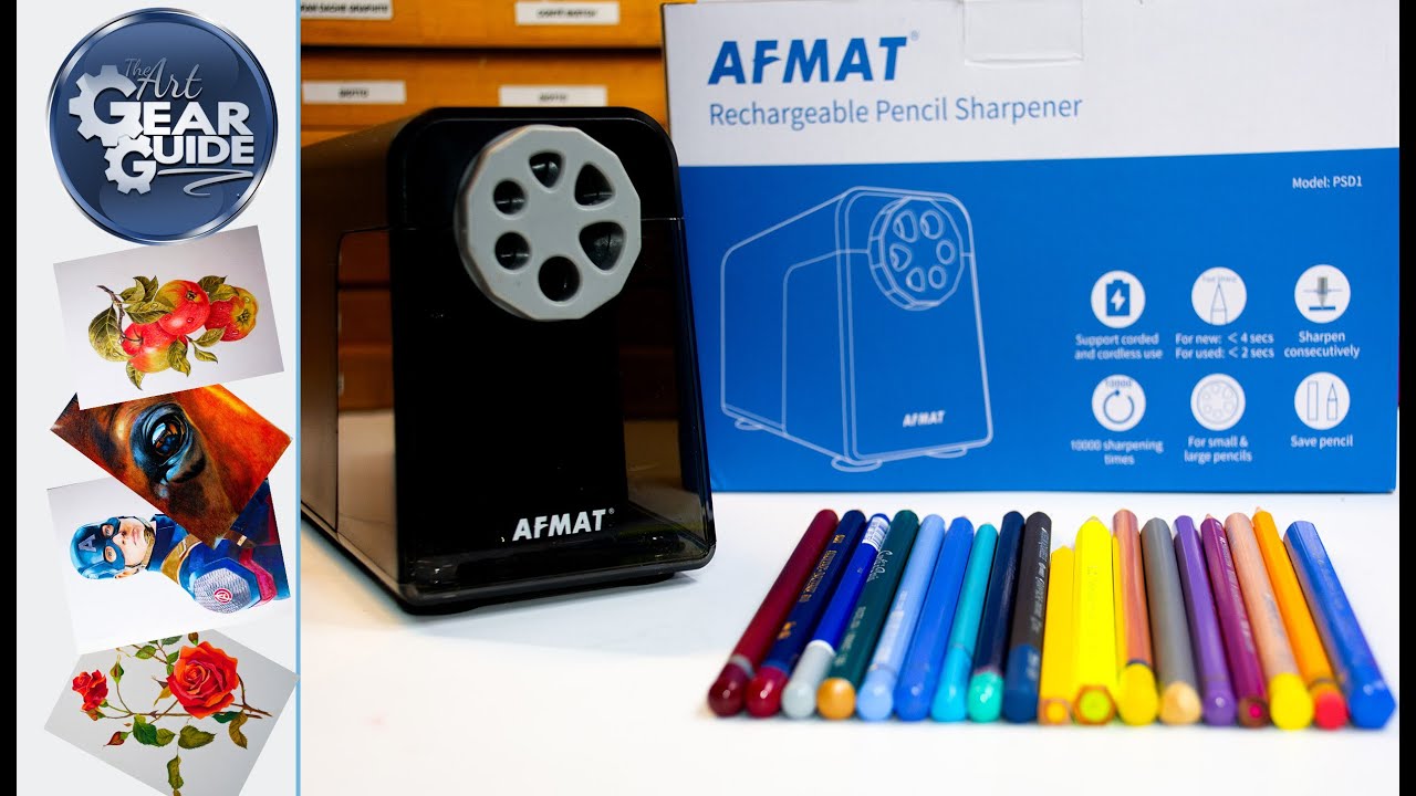 AFMAT Professional Electric Sharpener - YouTube