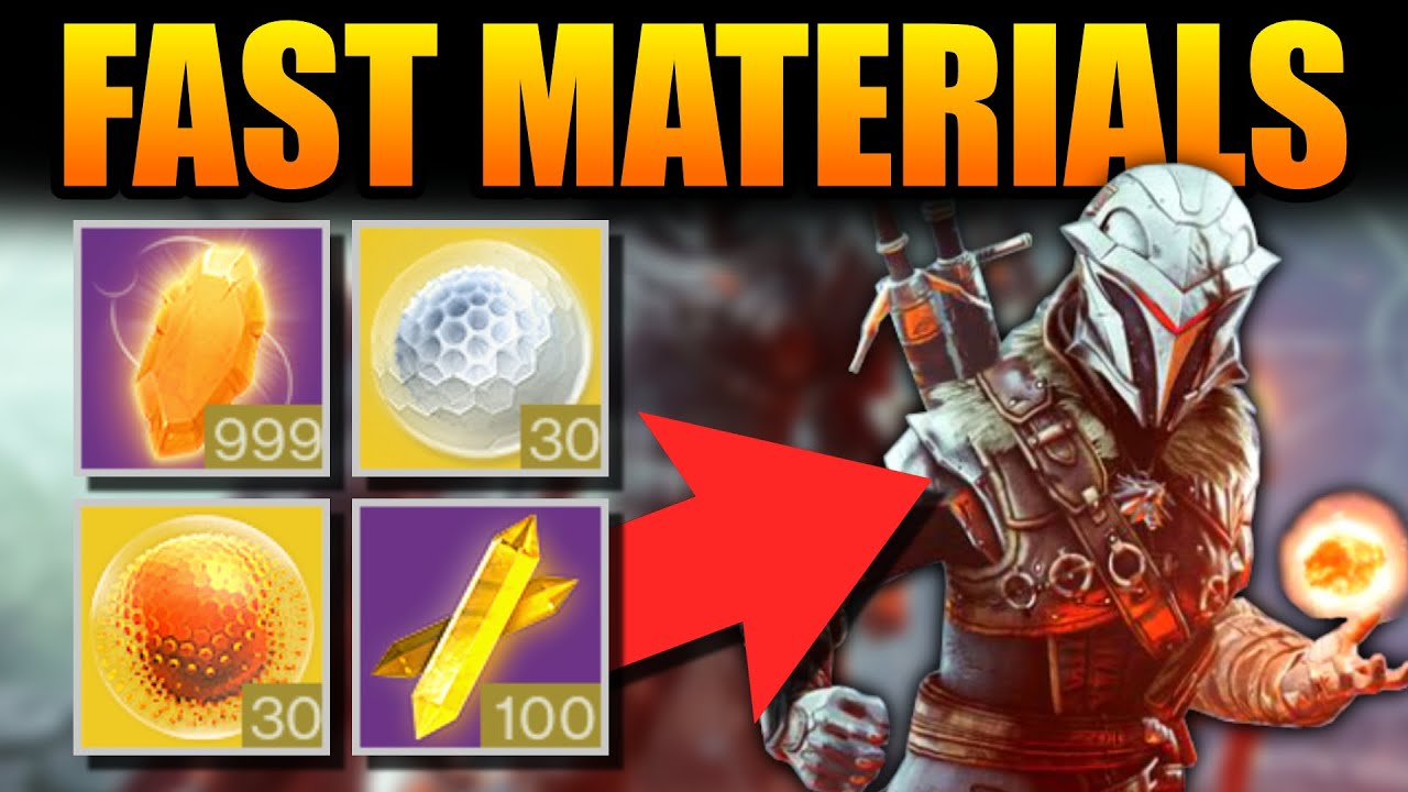 Solo Masterwork Materials Farm - Fast Upgrades in Destiny 2 - YouTube