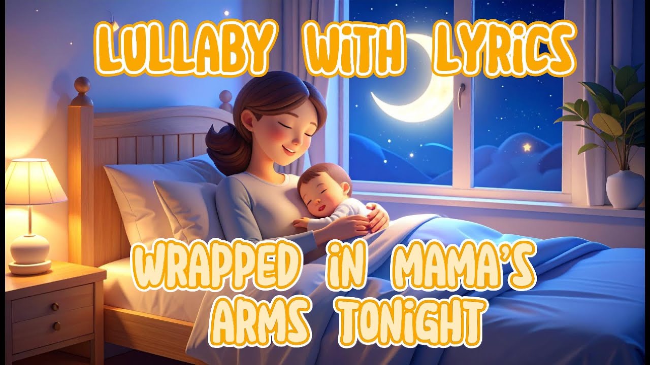 Lullaby with lyrics |Wrapped in mama’s arms tonight - YouTube