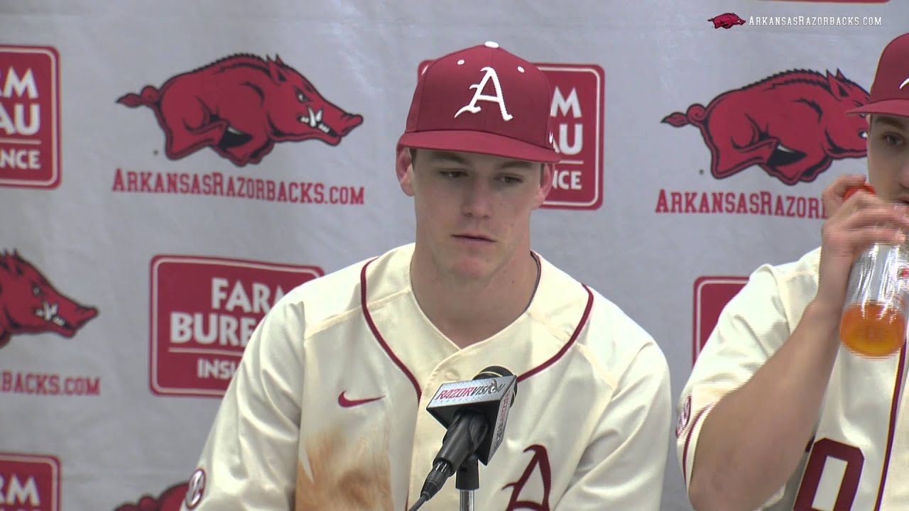 2014 Baseball: Appalachian State Game 1 Postgame: Players - YouTube