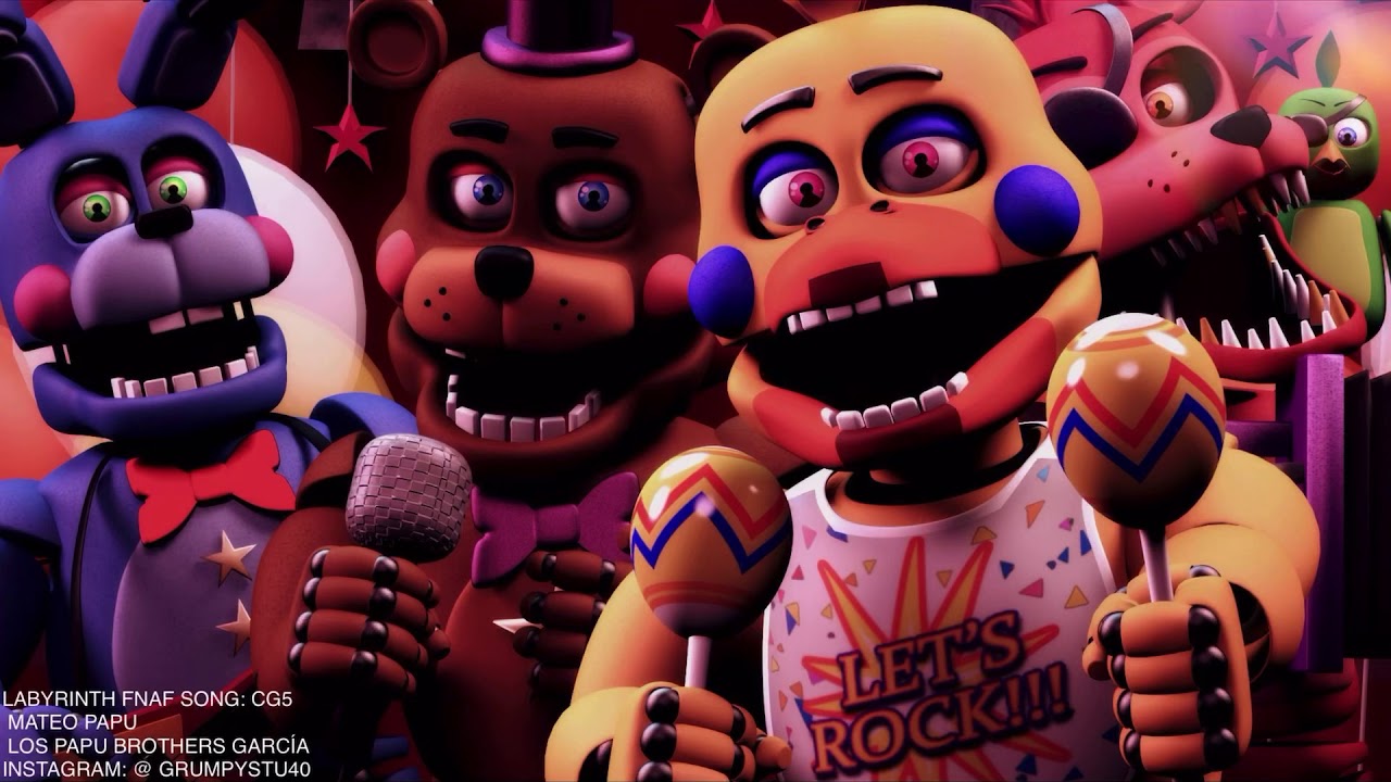 LABYRINTH FNAF 6 SONG V.18.28.18... - YouTube