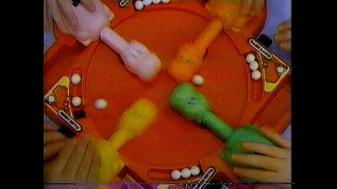 ad - Hungry Hungry Hippos game from Milton-Bradley (1986) Commercial ...